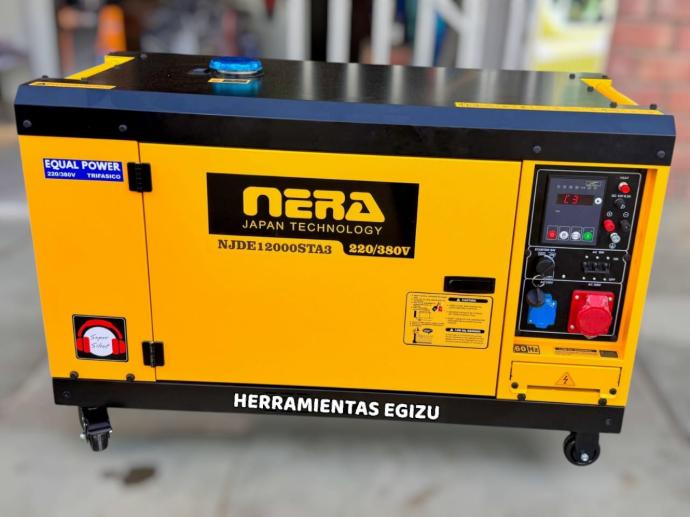 GENERADOR PETROLERO ENCAPSULADO NJDE12000STA3 - 10 KW NERA ...